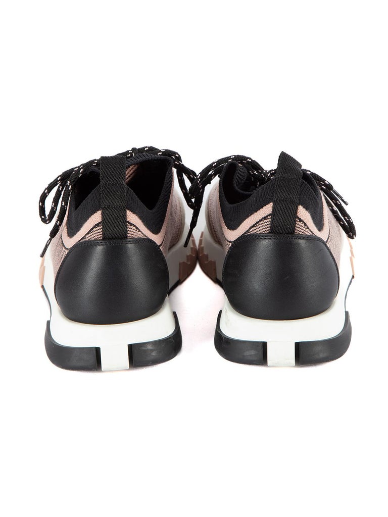 Hermès Women's Fabric Addict Running Trainers For Sale at 1stDibs