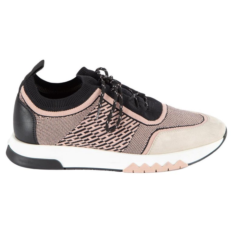 Hermès Women's Fabric Addict Running Trainers For Sale at 1stDibs