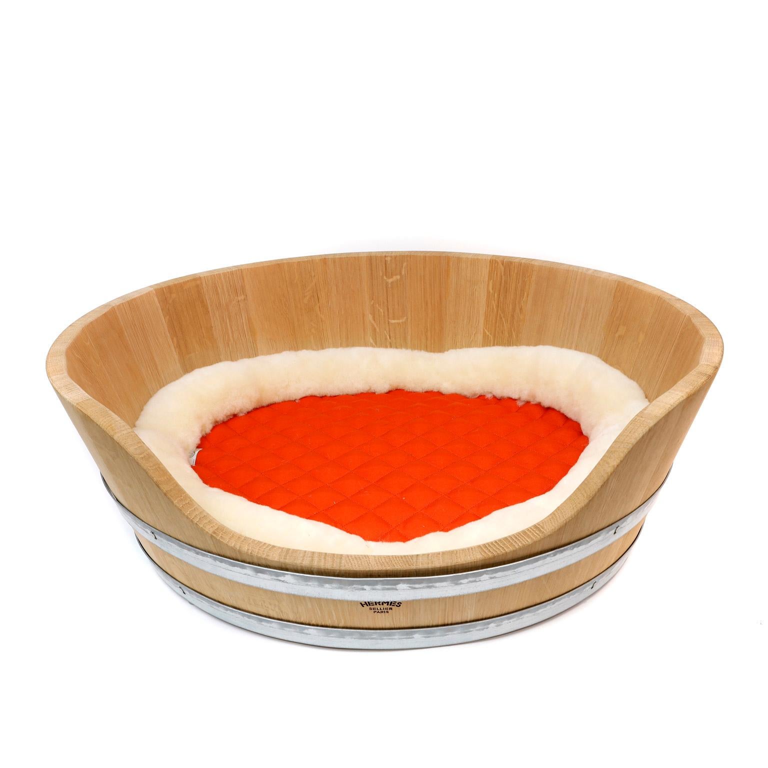 Hermès Wooden Barrel Dog Bed For Sale at 1stDibs Hermès Wooden Barrel Dog Bed For Sale at 1stDibs