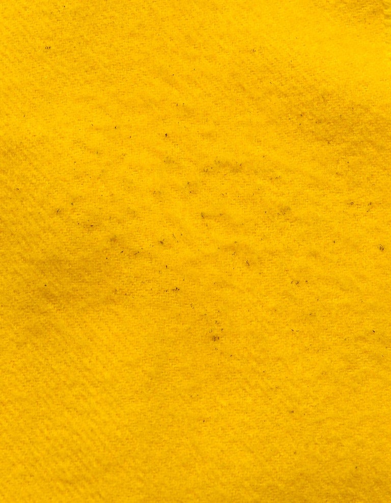 Hermes Yellow Wool/Cashmere 70x55" Throw Blanket Shawl at 1stDibs ...