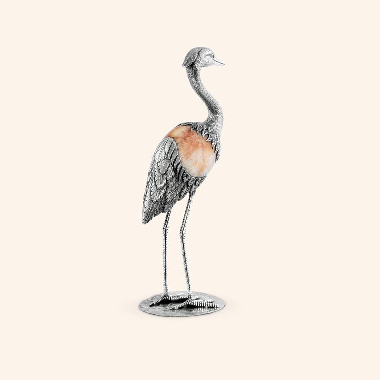 Heron N2º by Alcino Silversmith Handcrafted in Sterling Silver with ...