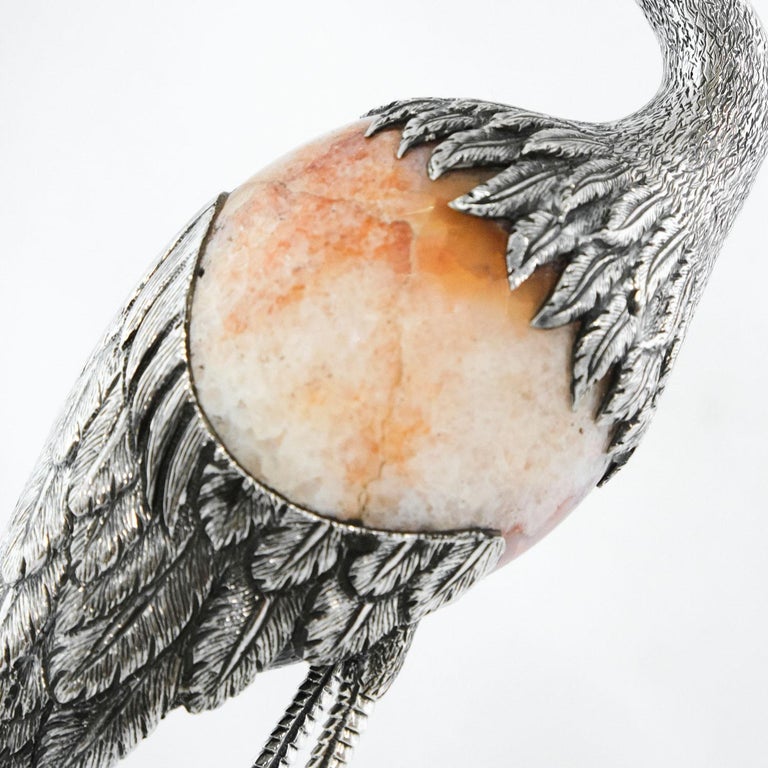 Heron N2º by Alcino Silversmith Handcrafted in Sterling Silver with ...