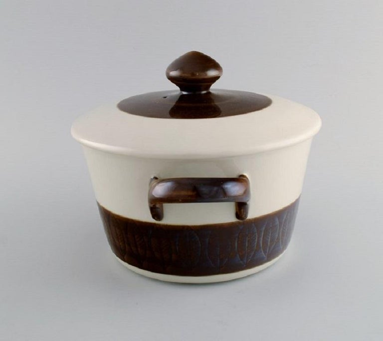 Hertha Bengtson for Rörstrand, Koka Pot in Glazed Stoneware, 1960s For ...
