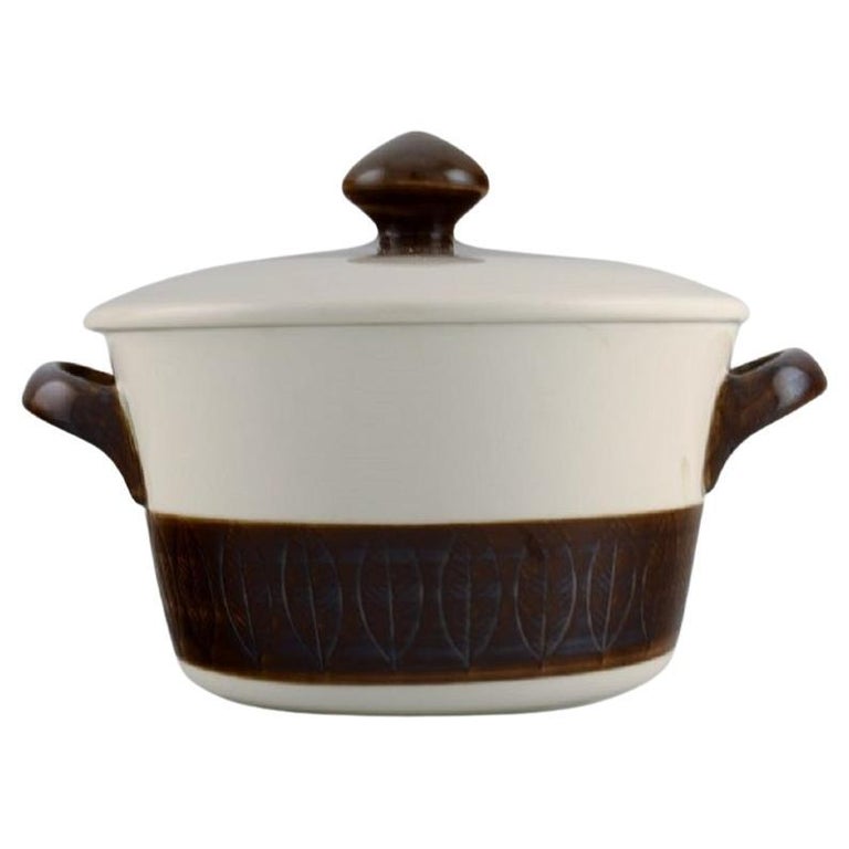 Hertha Bengtson for Rörstrand, Koka Pot in Glazed Stoneware, 1960s For ...