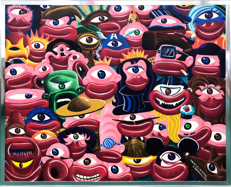 Herve Di Rosa - THE RENES IN MIAMI For Sale at 1stDibs