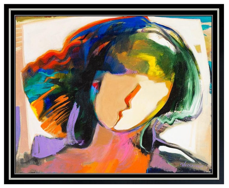 Hessam Abrishami - Hessam Abrishami Large Original Acrylic Painting ...