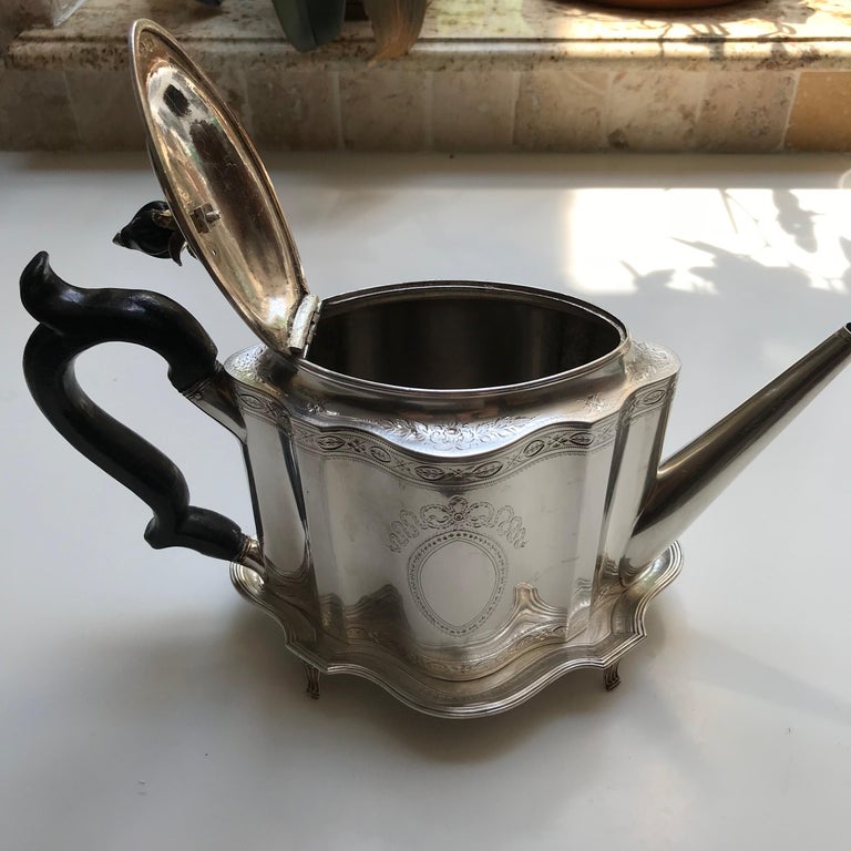 Hester Bateman George III Teapot and Stand at 1stDibs
