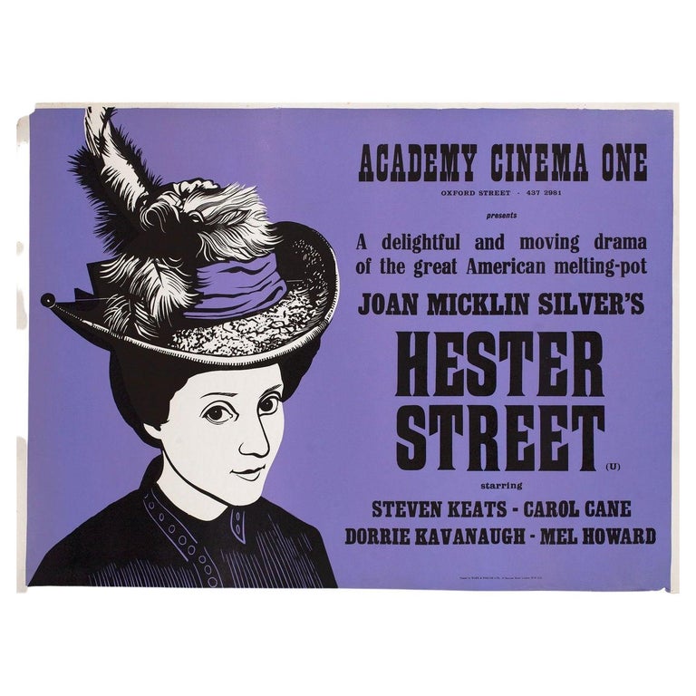 Hester Street 1975 British Quad Film Poster For Sale at 1stDibs