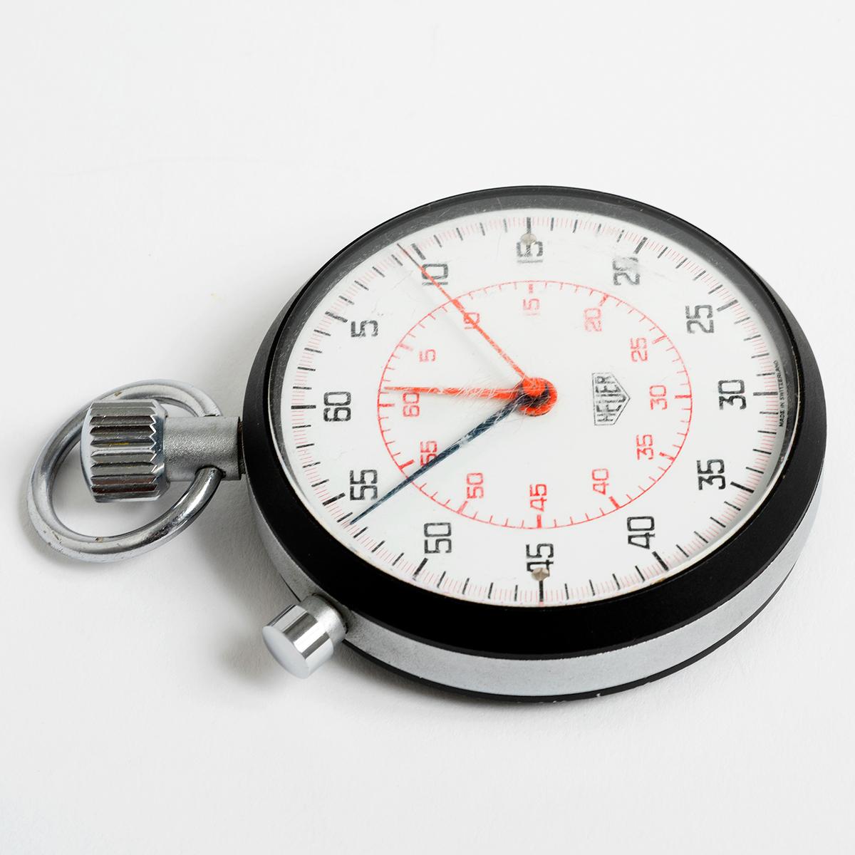 Heuer Split Timer 'Jumbo Sized' Stopclock, Rare Reference, Circa 1970's ...