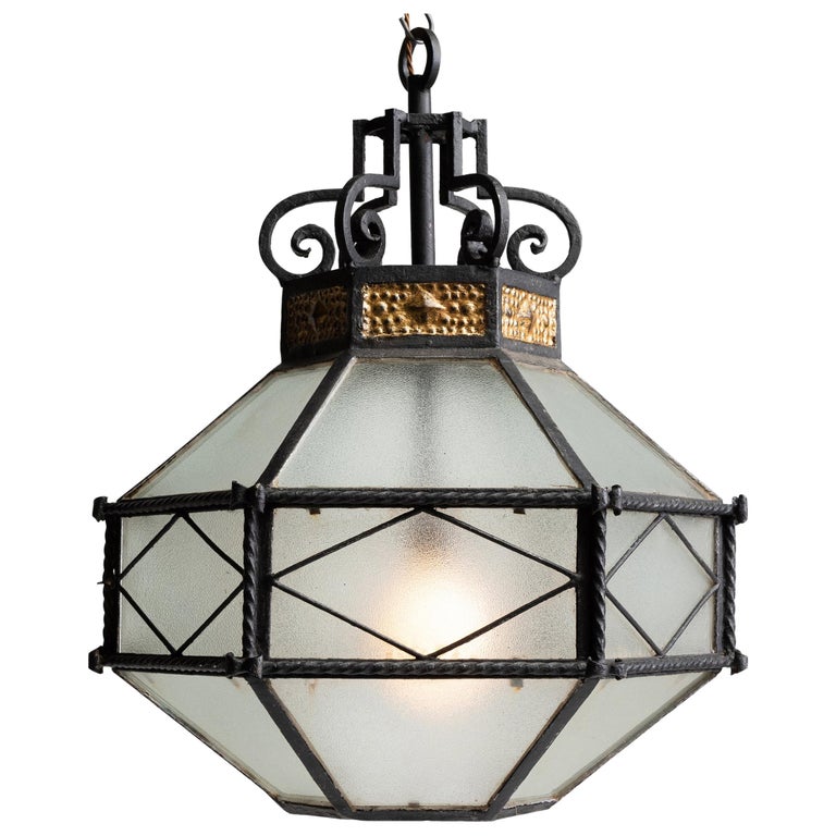 Hexagonal Lantern For Sale at 1stDibs