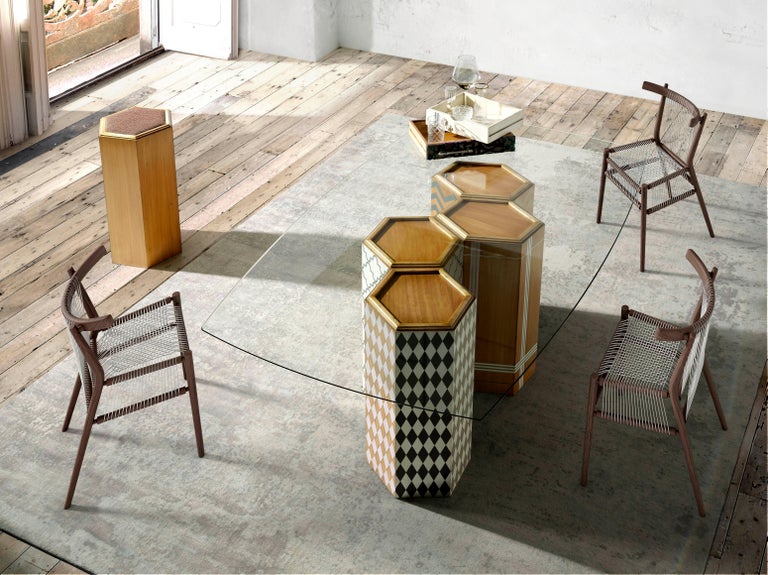 Hexagonal Table For Sale at 1stDibs