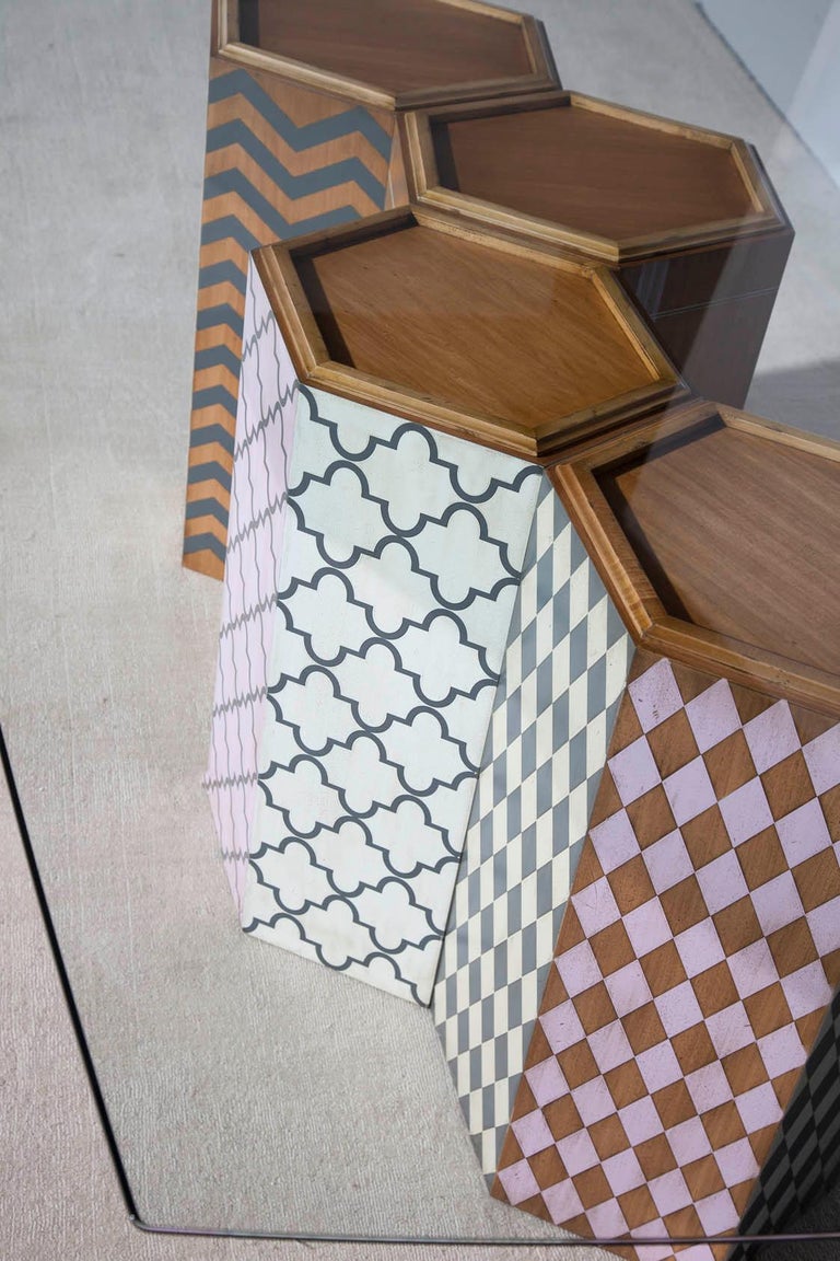 Hexagonal Table For Sale at 1stDibs