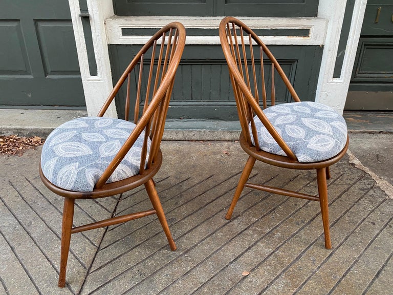 Modern Windsor Lounge Chairs/ PAIR For Sale at 1stDibs
