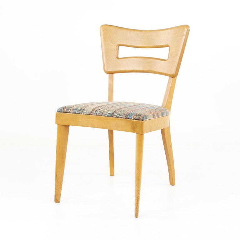 Heywood Wakefield Mid Century Dog Bone Dining Chairs, Set of 4 at 1stDibs