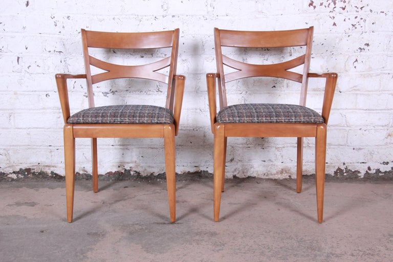 Heywood-Wakefield Mid-Century Modern Dining Chairs, Set of 6 at 1stDibs