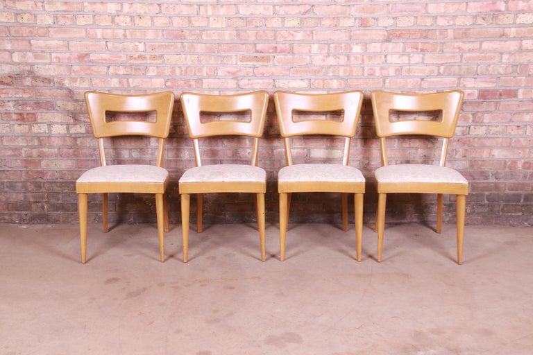 Heywood Wakefield Mid-Century Modern "Dog Bone" Dining Chairs, Set of ...