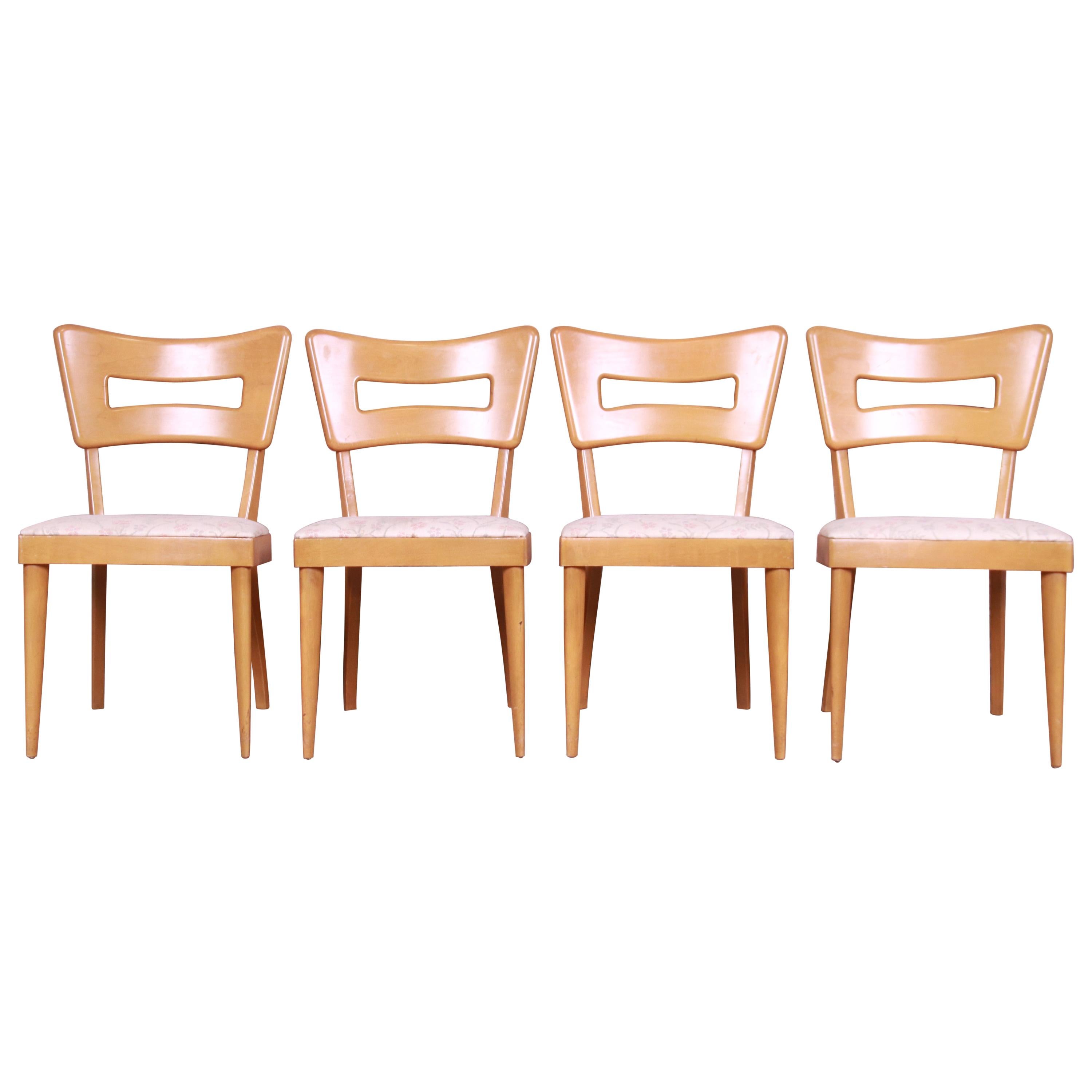 Heywood Wakefield Mid-Century Modern "Dog Bone" Dining Chairs, Set of ...
