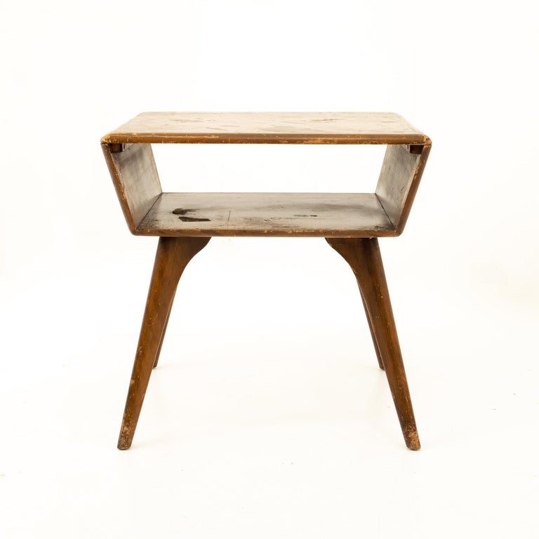 Heywood-Wakefield Mid Century Side End Table at 1stDibs