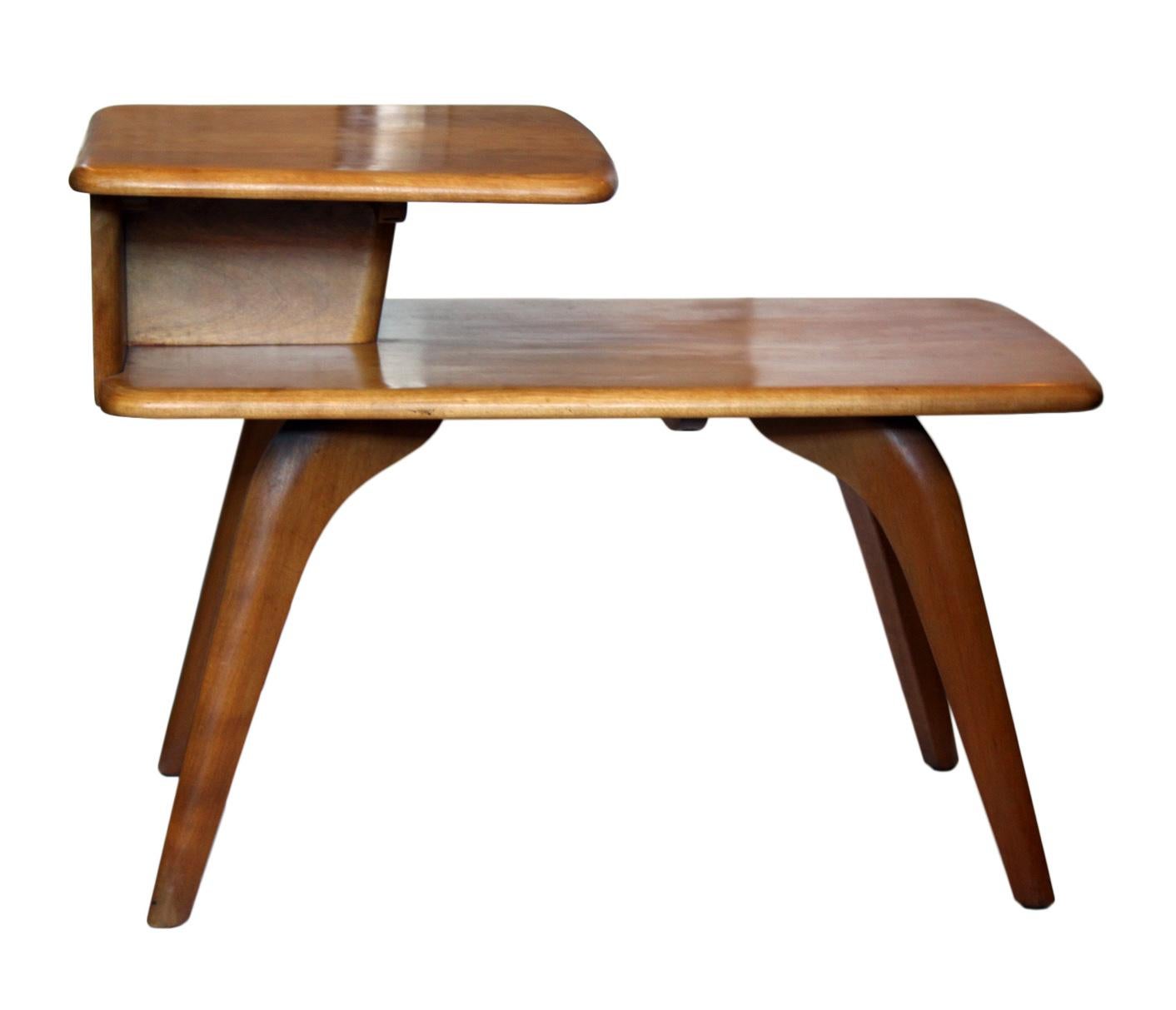 Heywood-Wakefield Side Table For Sale at 1stDibs
