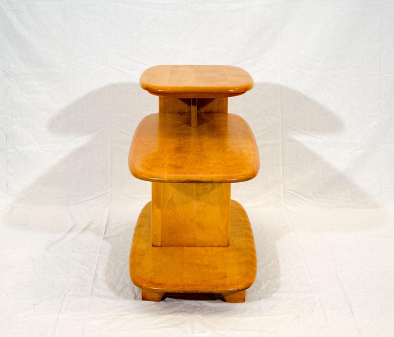 Heywood Wakefield Three-Tier End Table #3753-G at 1stDibs