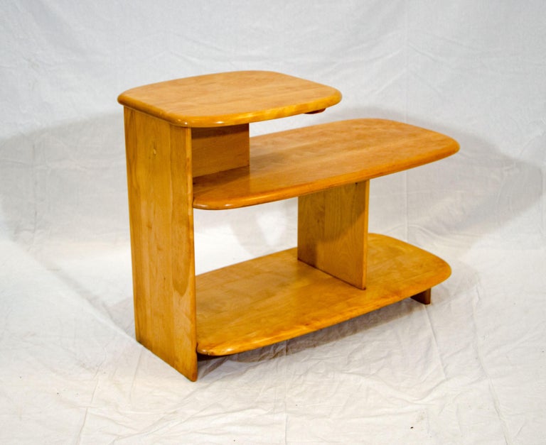 Heywood Wakefield Three-Tier End Table #3753-G at 1stDibs