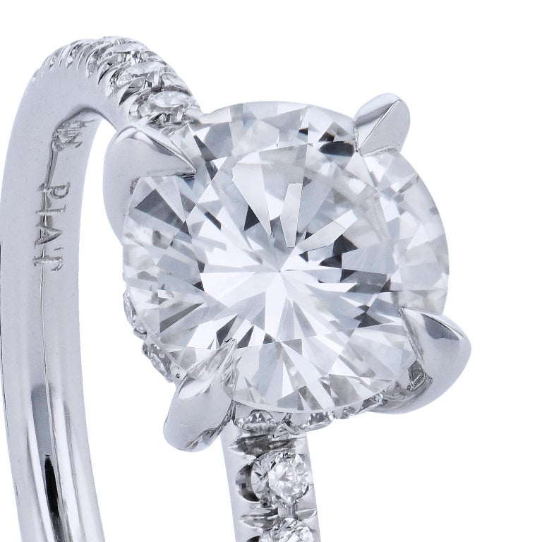 H&H 1.37 Carat Diamond Ring at 1stDibs