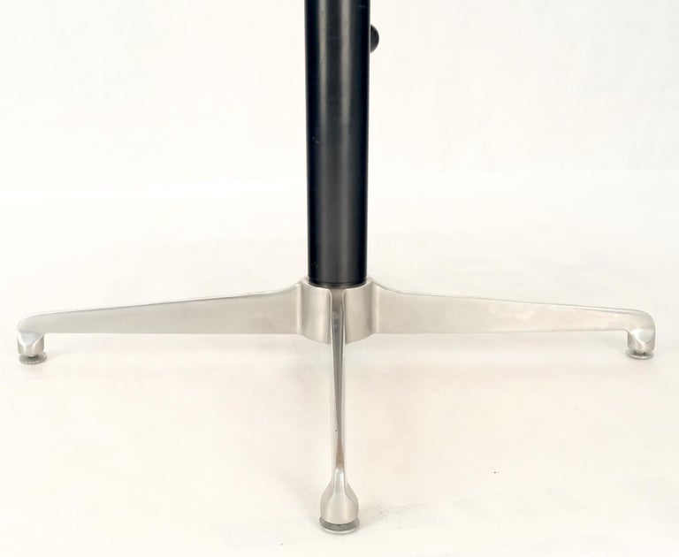 Hi-Lo Convertible Dining to Coffee Adjustable Height Round Table Danish ...