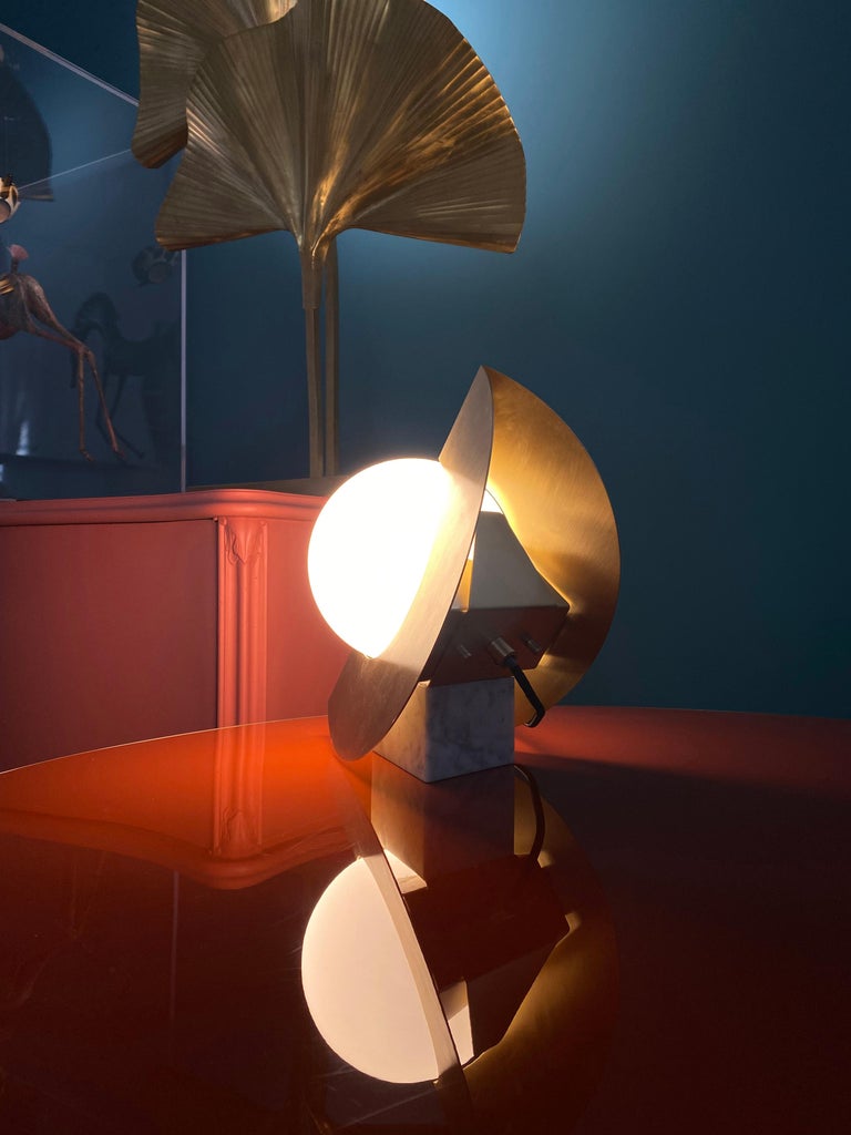 Hibou Table Lamp by Stefania Loschi and Gerardo Mari For Sale at 1stDibs