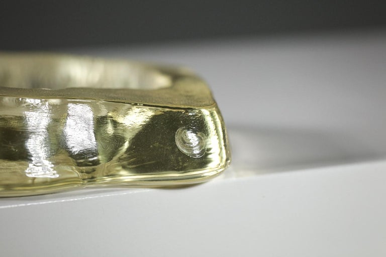 Hick Glass Face in the Style Lalique French Art Deco For Sale at 1stDibs