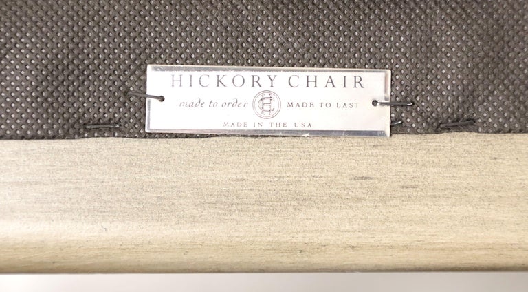 HICKORY CHAIR Charles Hassocks Ottomans - Pair For Sale at 1stDibs