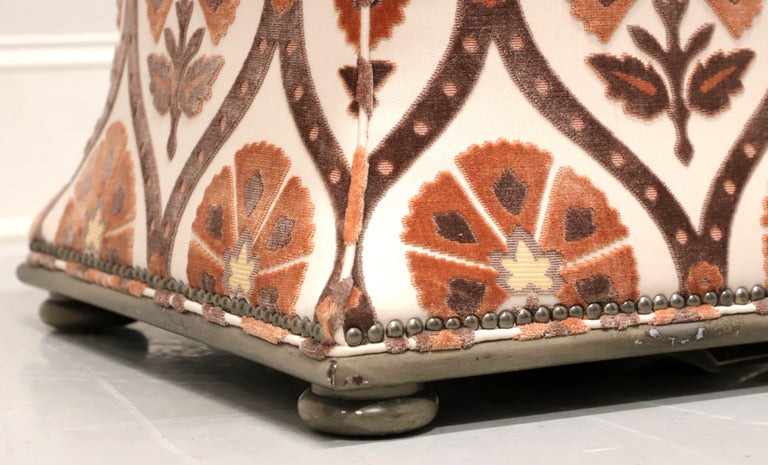 HICKORY CHAIR Charles Hassocks Ottomans - Pair For Sale at 1stDibs