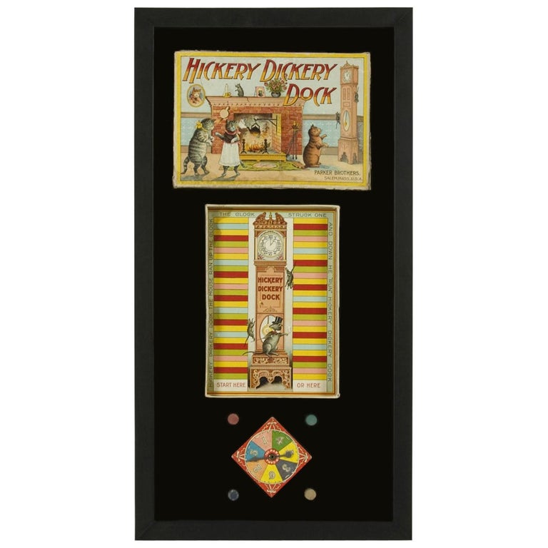 Hickory Dickery Dock Early Parker Brother Board Game For Sale at ...