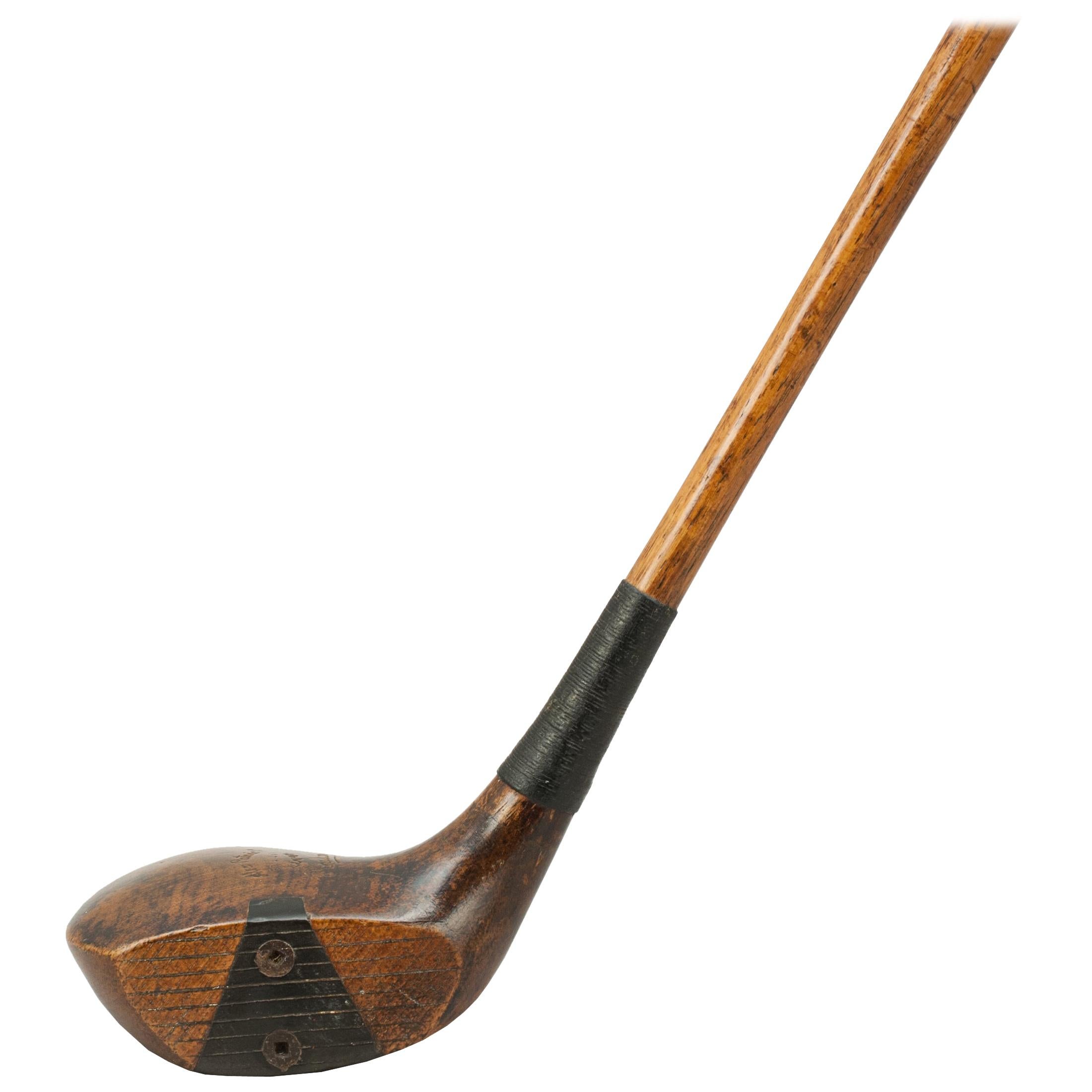 Hickory Driver Golf Club by Alex Patrick, Leven, Scotland at 1stDibs ...