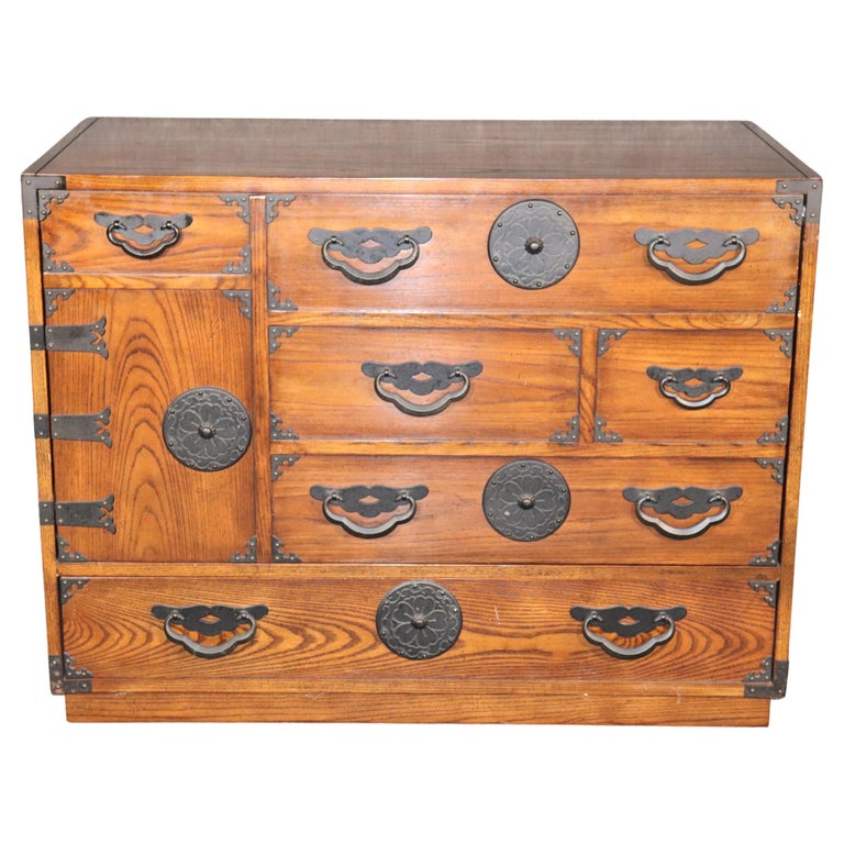 Hidden Cabinet "Tansu" Chest by Baker For Sale at 1stDibs