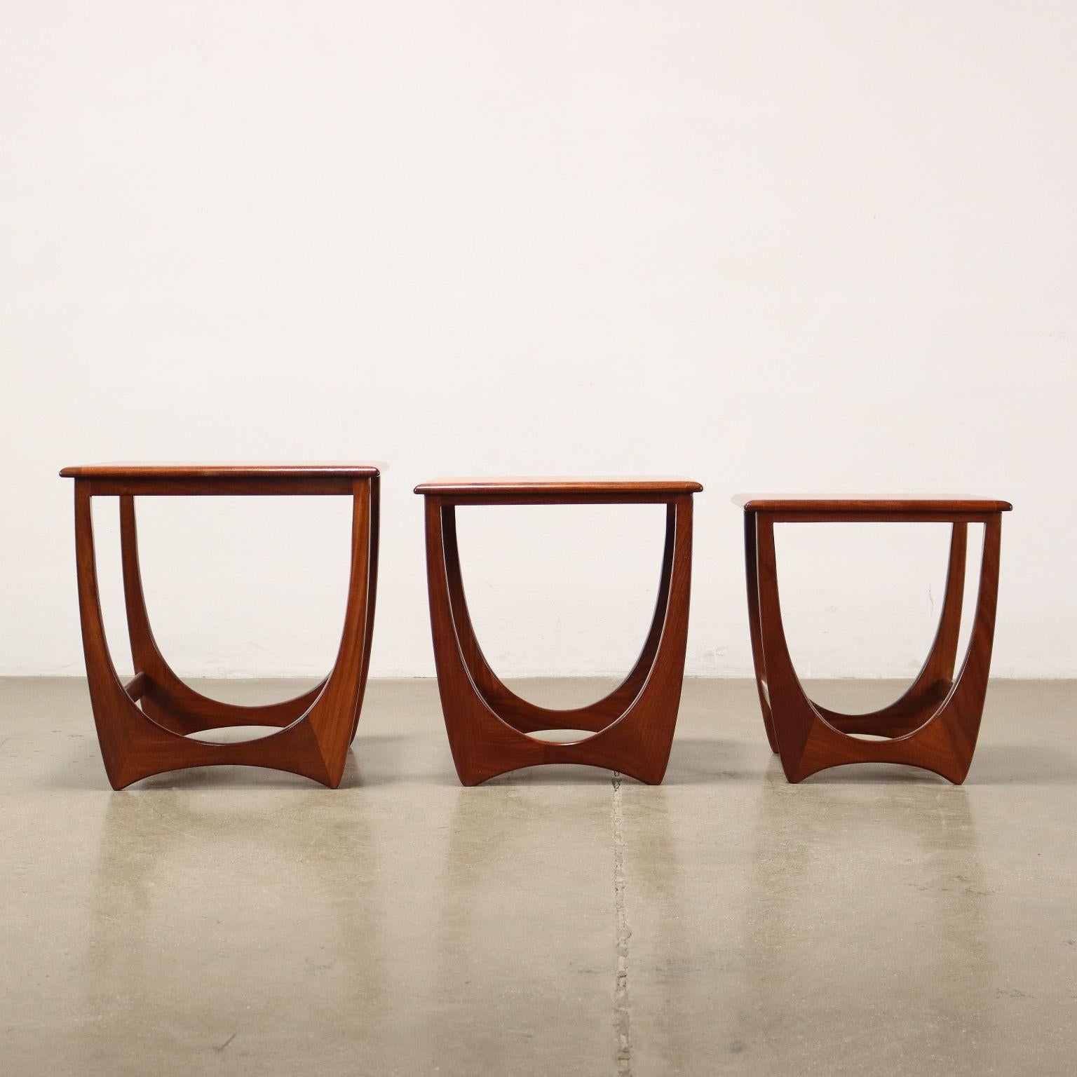 Hideable Coffee Tables G-Plan England 1960s Teak at 1stDibs