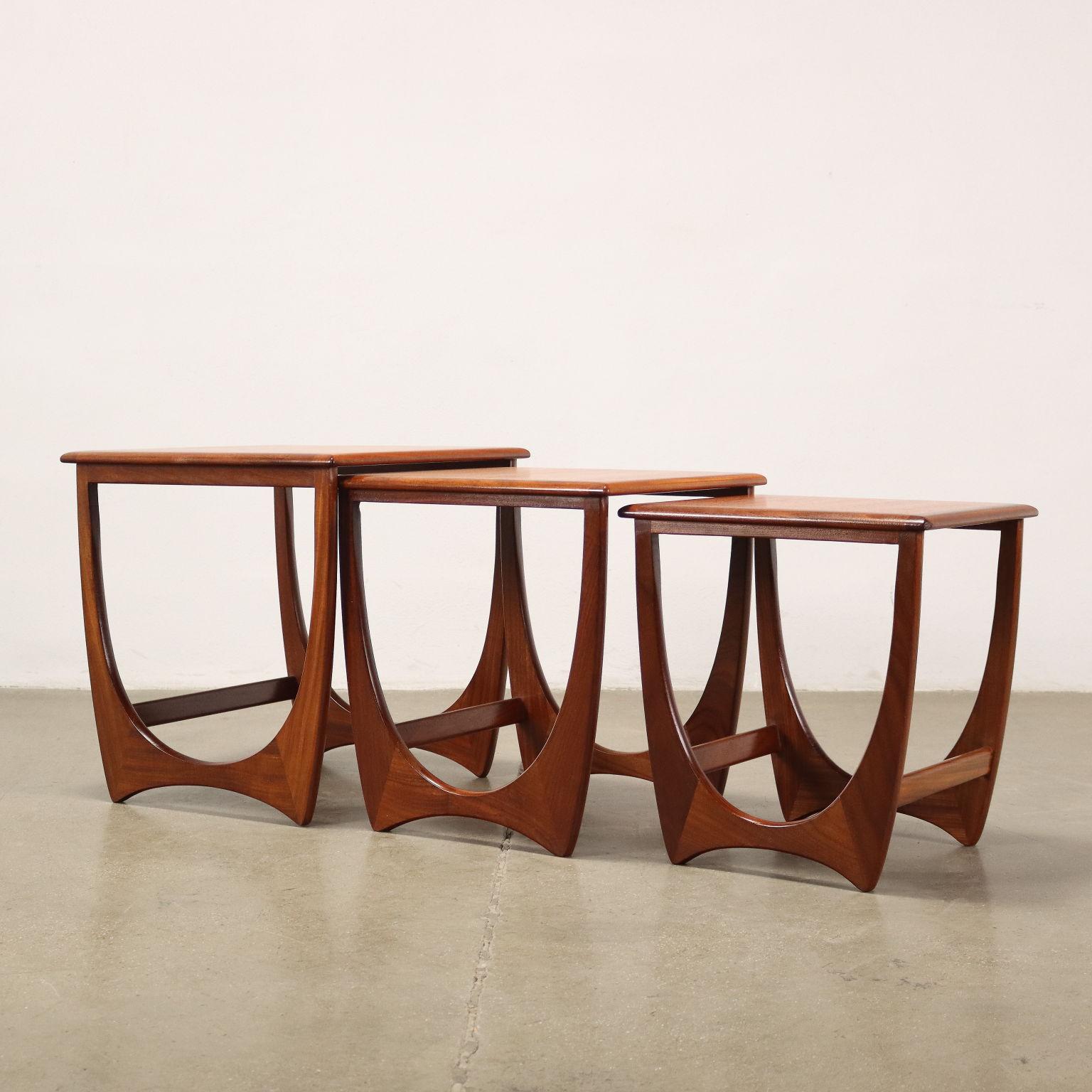 Hideable Coffee Tables G-Plan England 1960s Teak at 1stDibs