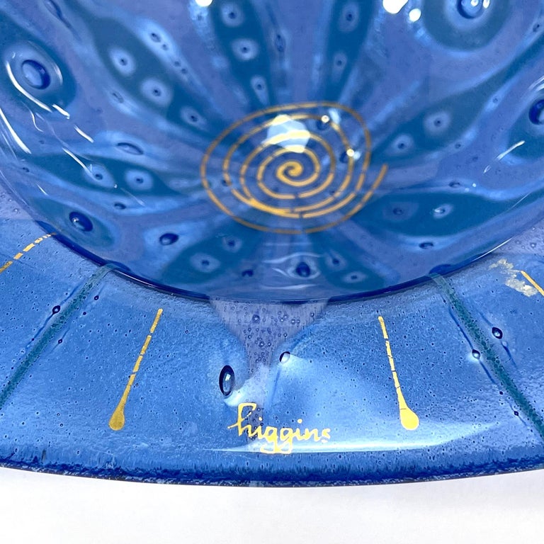 Higgins Fused Glass Tidbit Tray For Sale at 1stDibs