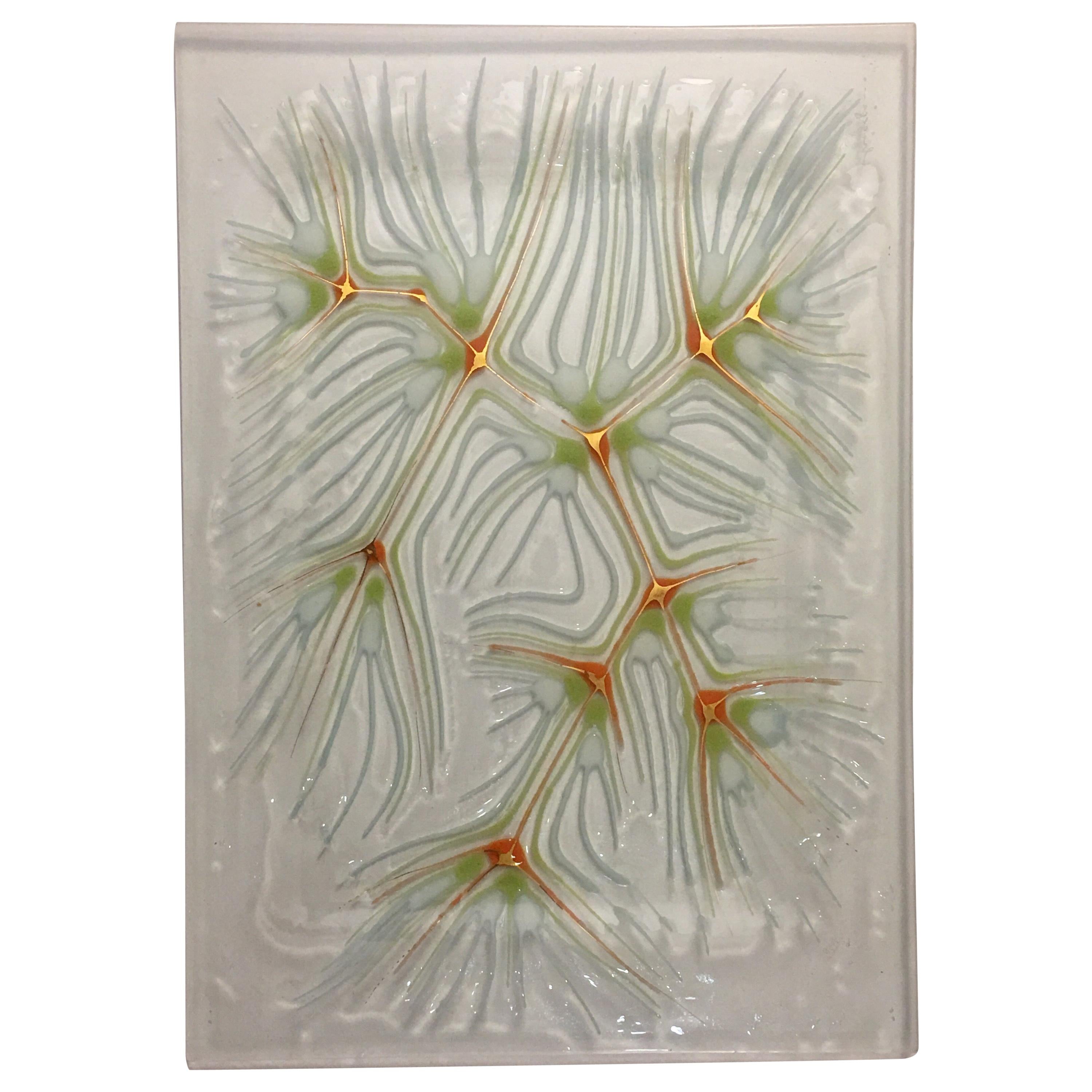 Higgins Glass Rectangular Charger at 1stDibs