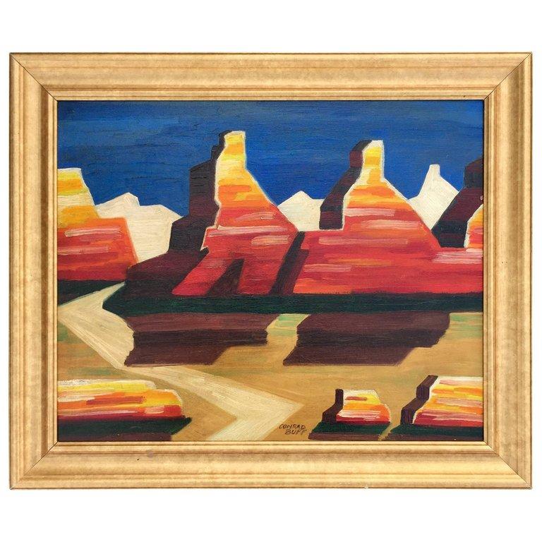 "High Desert" Modernist Painting by Conrad Buff at 1stDibs | conrad ...