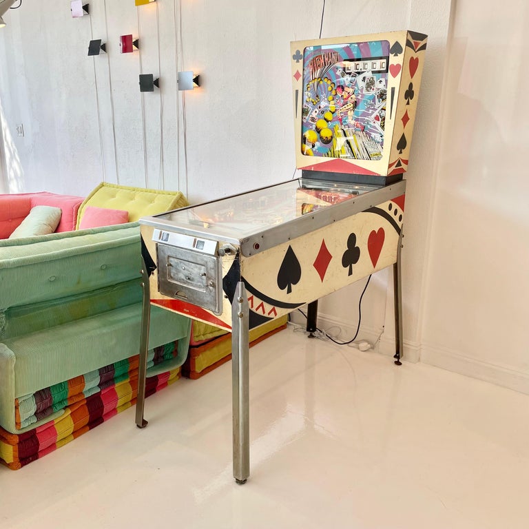 High Hand Pinball Arcade Game, 1973, USA at 1stDibs
