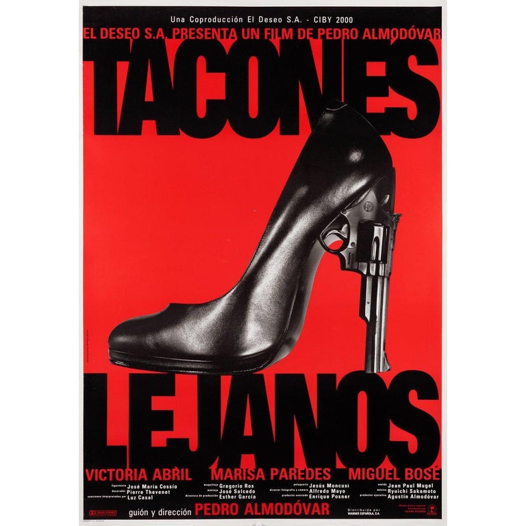 High Heels 1991 Spanish B1 Film Poster For Sale at 1stDibs