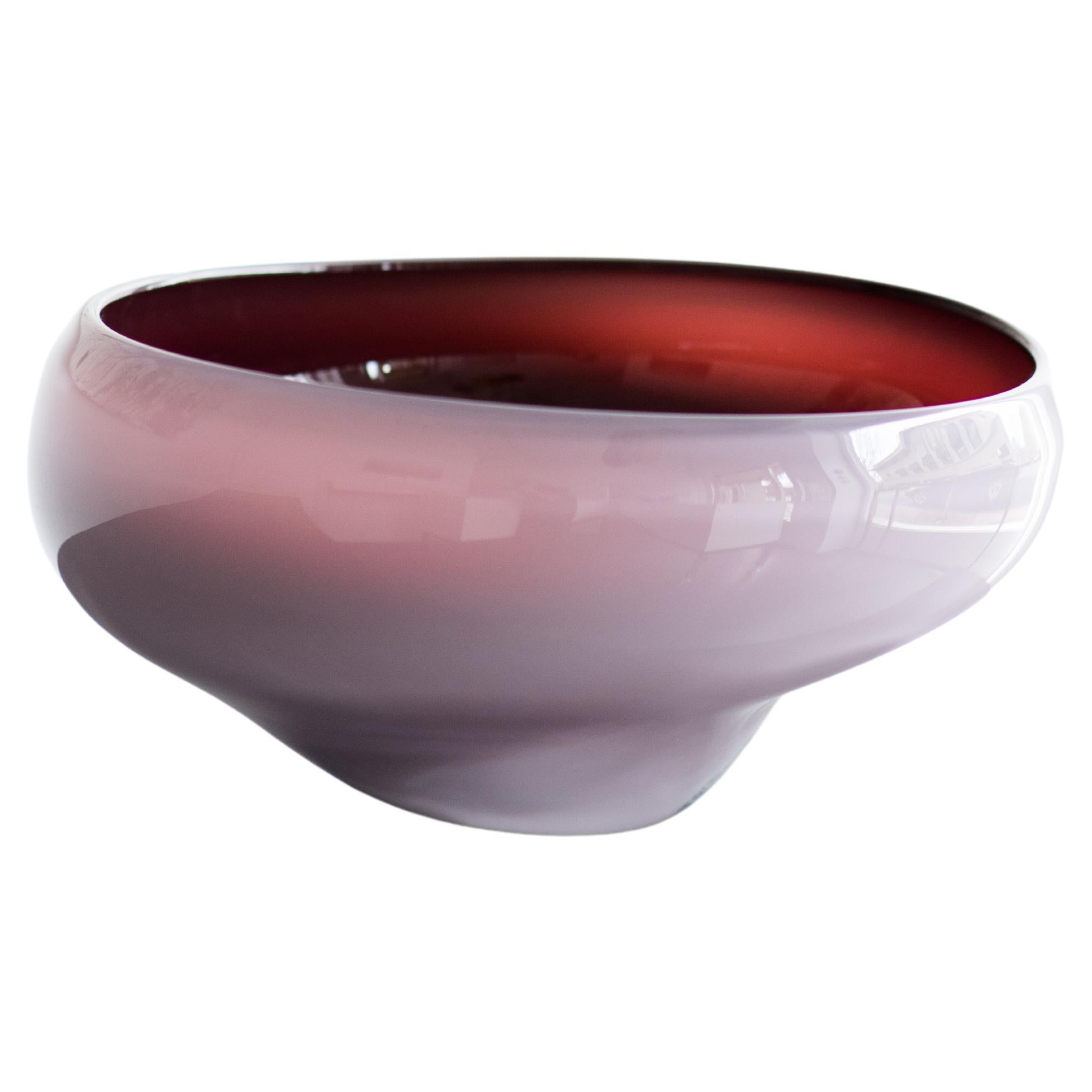 Long Blue Sway Bowl by SkLO For Sale at 1stDibs