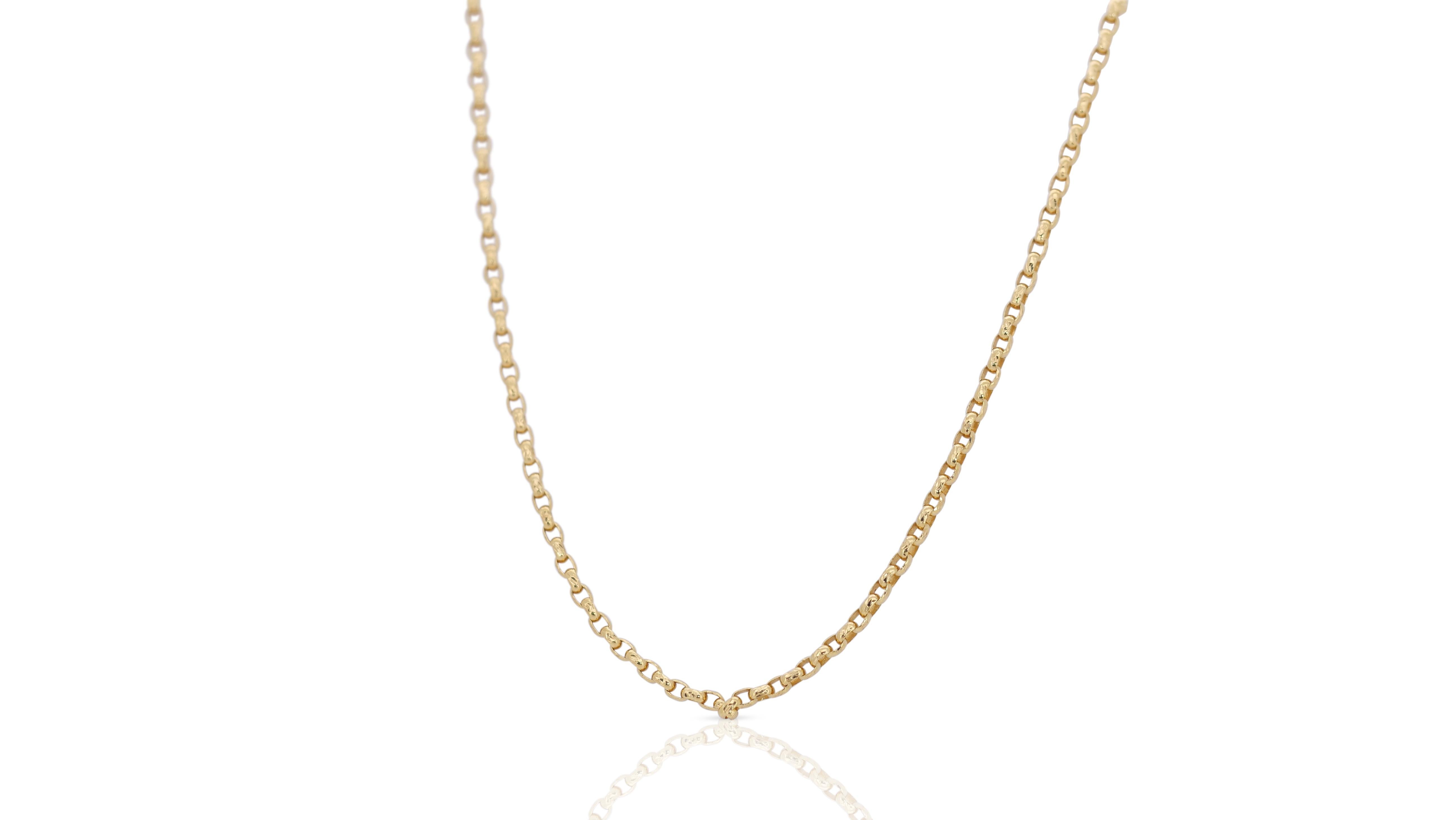 High Quality 18k Yellow Gold Chain For Sale at 1stDibs | 22 cm chain