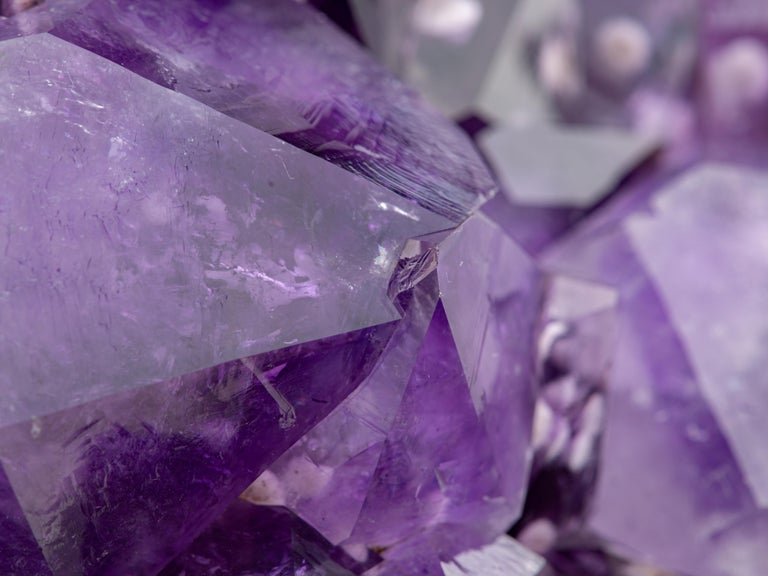 High Quality Amethyst Goethite Inclusions Resembling Rosettes For Sale ...