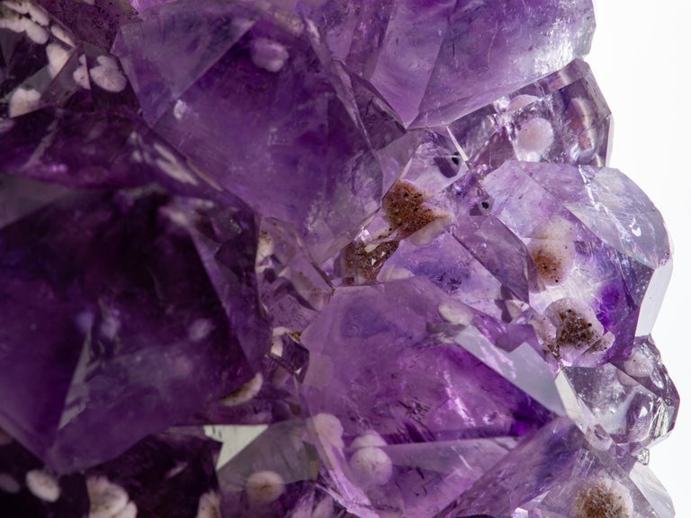 High Quality Amethyst Goethite Inclusions Resembling Rosettes For Sale ...