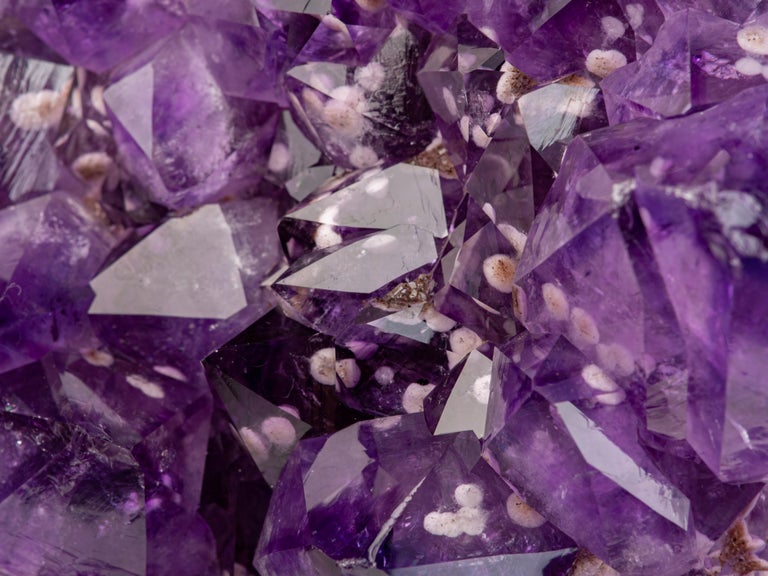 High Quality Amethyst Goethite Inclusions Resembling Rosettes For Sale ...