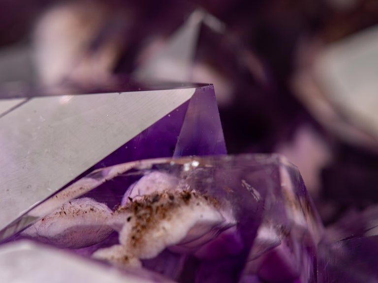 High Quality Amethyst Goethite Inclusions Resembling Rosettes For Sale ...