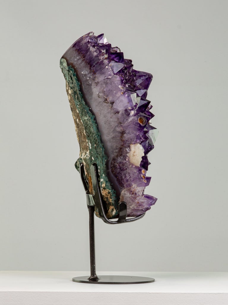 High Quality Amethyst Goethite Inclusions Resembling Rosettes For Sale ...