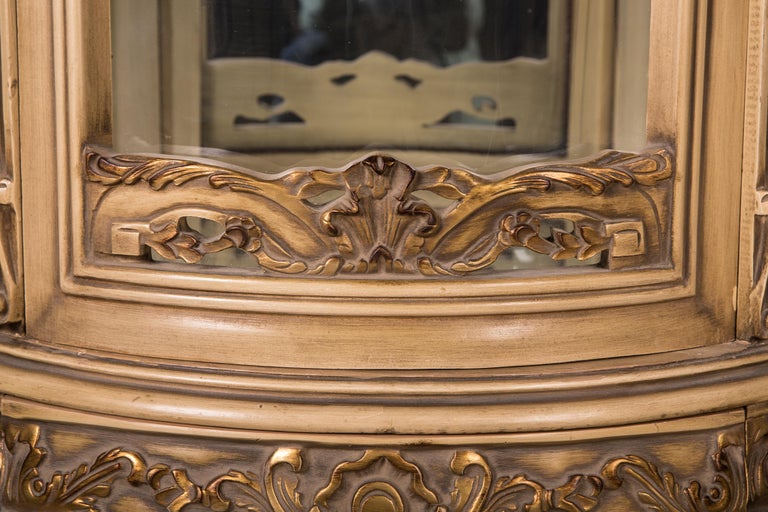 High Quality French Vitrine in the Louis Quinze Style For Sale at 1stDibs