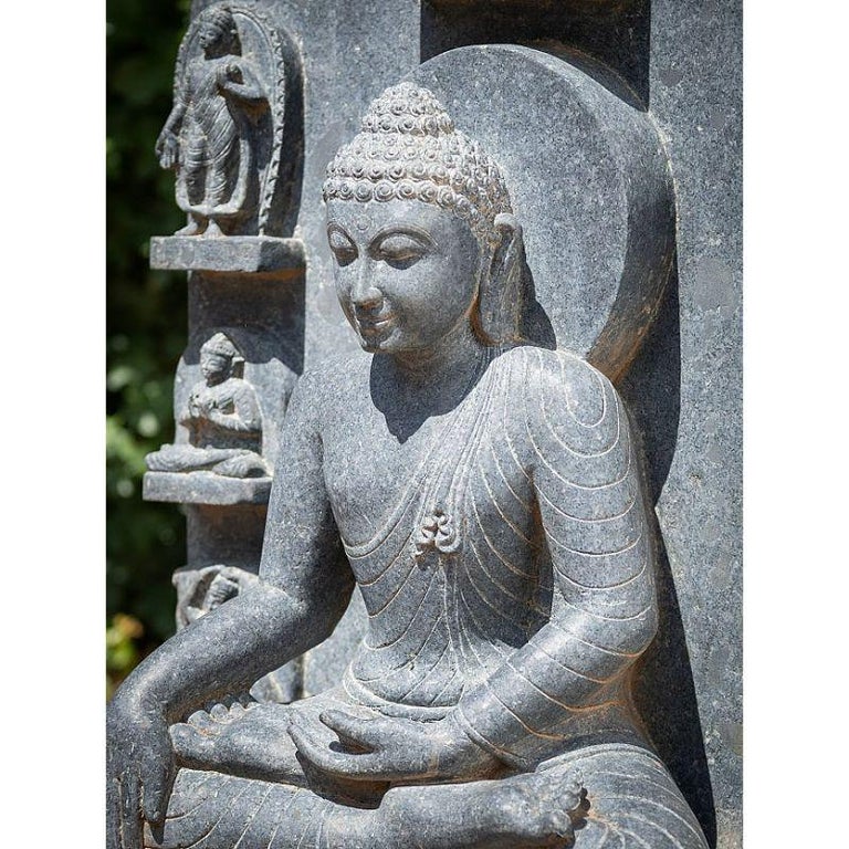 High Quality Granite Buddha Statue from India For Sale at 1stDibs